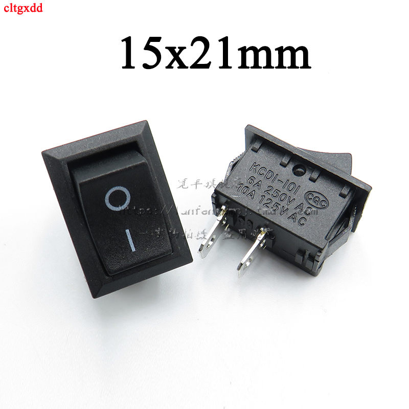 10pcs 2-pin on / off switch, 6a-10a pcs / lot bala... – Vicedeal