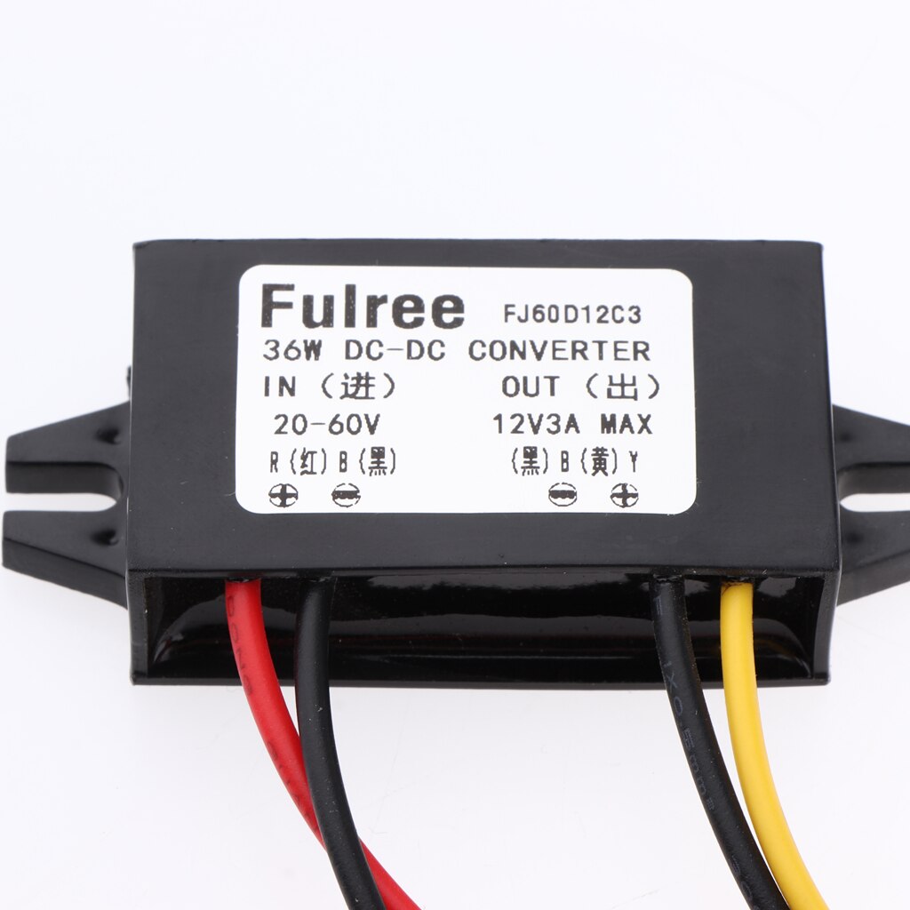 Auto Dc Buck Converter 20-60V Om 12V 3A 36W Step-D... – Vicedeal