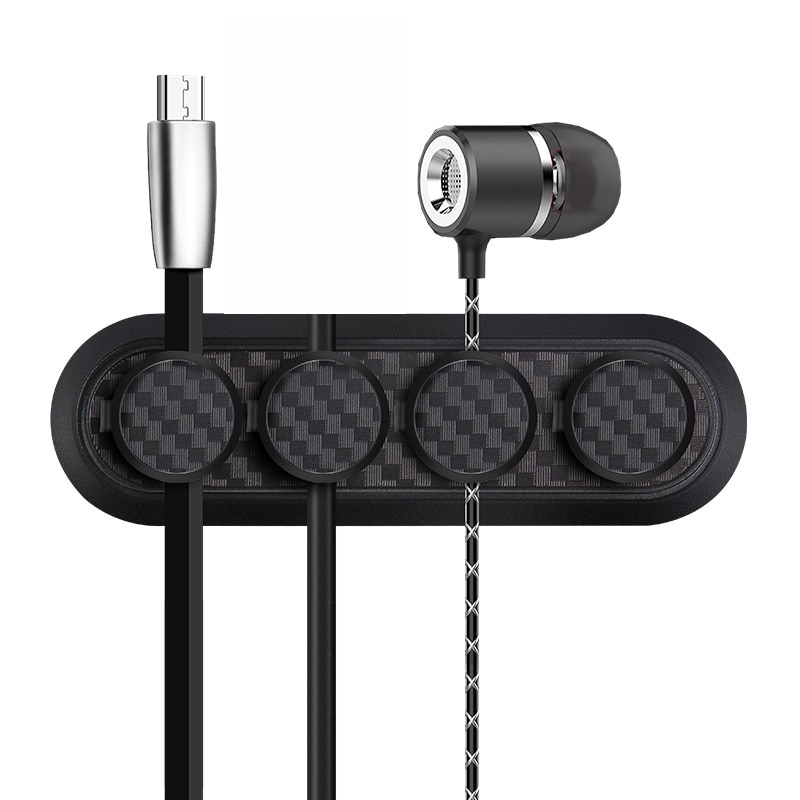 Carbon Fiber Magnetic Cable Organizer USB Cable Ma... – Vicedeal