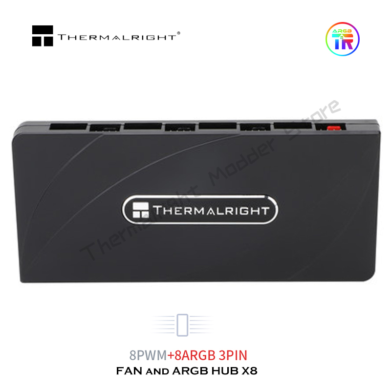 ARGB Thermalright PWM FAN HUB X8 5V 3-Pin Motherbo... – Vicedeal