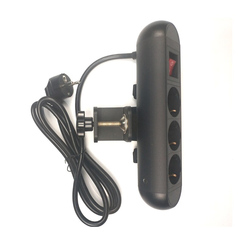 3 Outlet Oval Table clamp Socket Office Desktop Co... – Grandado