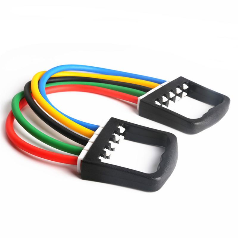 Fitness 5-tube Puller Band Yoga Pull Rope Elastic ... – Vicedeal