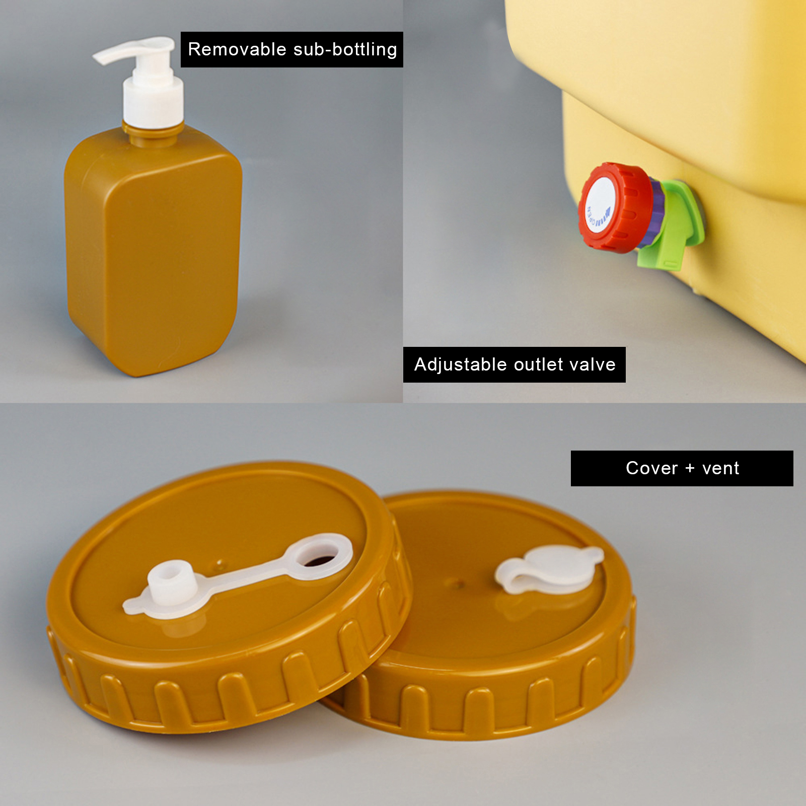 20L Outdoor Draagbare Emmer Verdikte Auto Water Ta... – Vicedeal