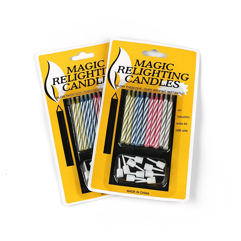 10pcs Eternal Candle Birthday Cake Funny Tricky Ca... – Vicedeal