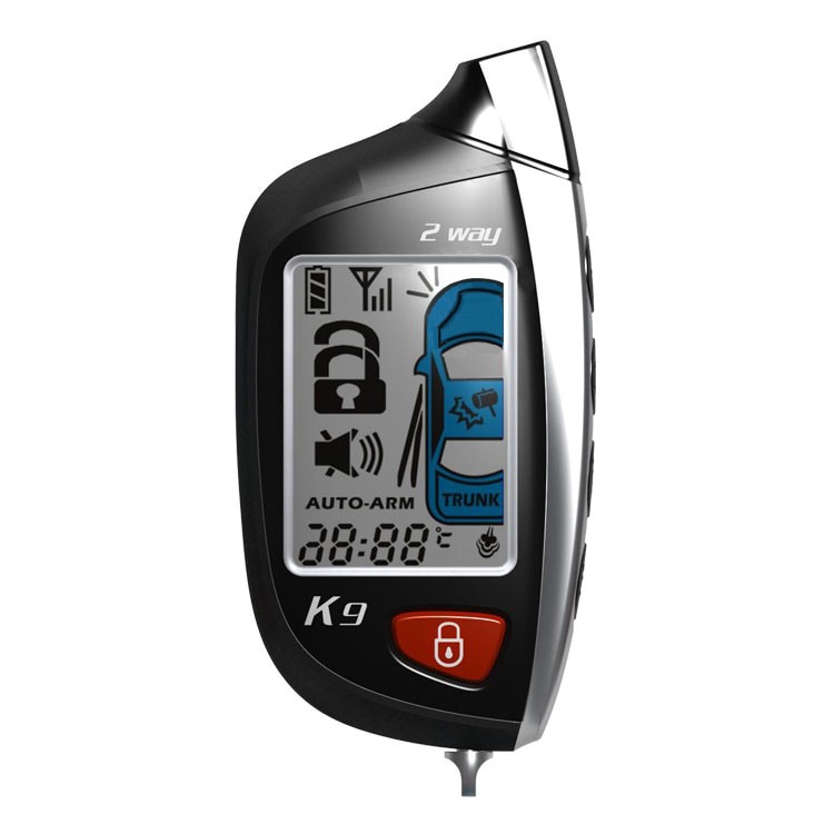 SPY security LCD remote two way car alarm with rem... – Grandado