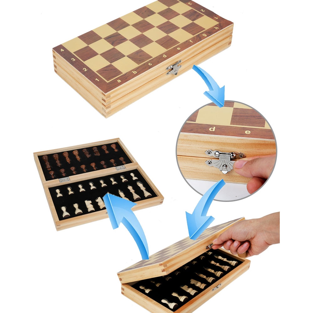 Magnetics Chess Portable International Chess Set F... – Grandado