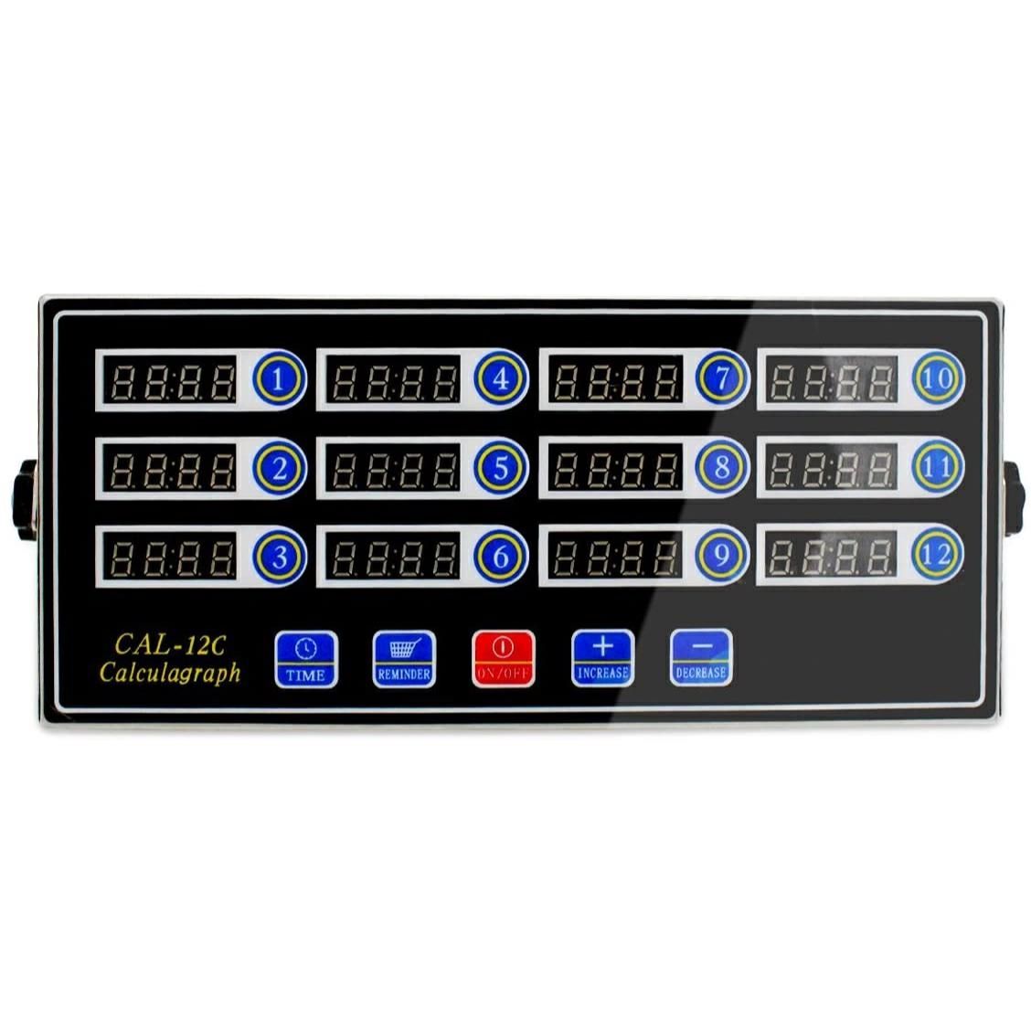 220V Twelfth Channel Kitchen Timer Loud Alarm 12 L... – Grandado