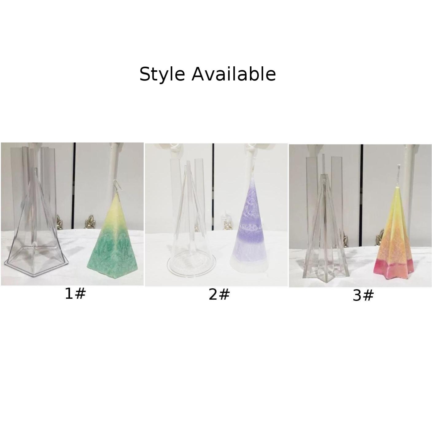 Reusable Plastic DIY Candle Mold Cone Candle Makin... – Vicedeal