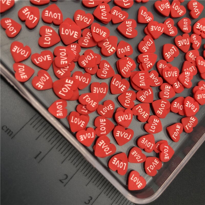 60g Heart Polymerclay,Soft Clay Sprinkle For Kids ... – Grandado