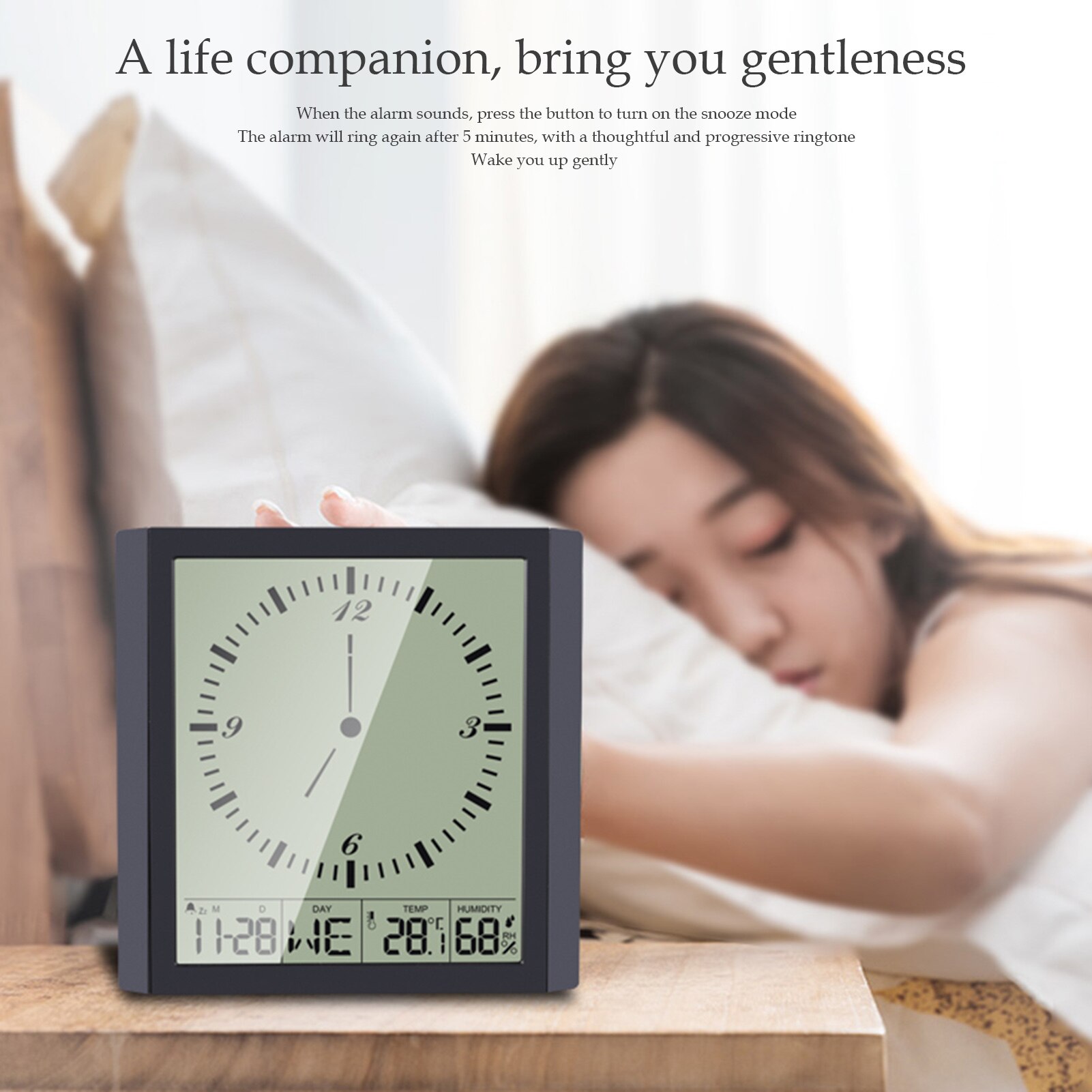 Intelligent Electronic Digital Wall Clock Home Dig... – Grandado