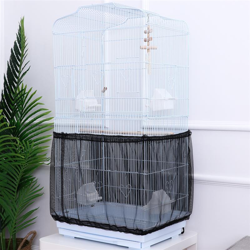 POPETPOP Mesh Bird Cage Cover Shell Skirt Net Easy... – Grandado