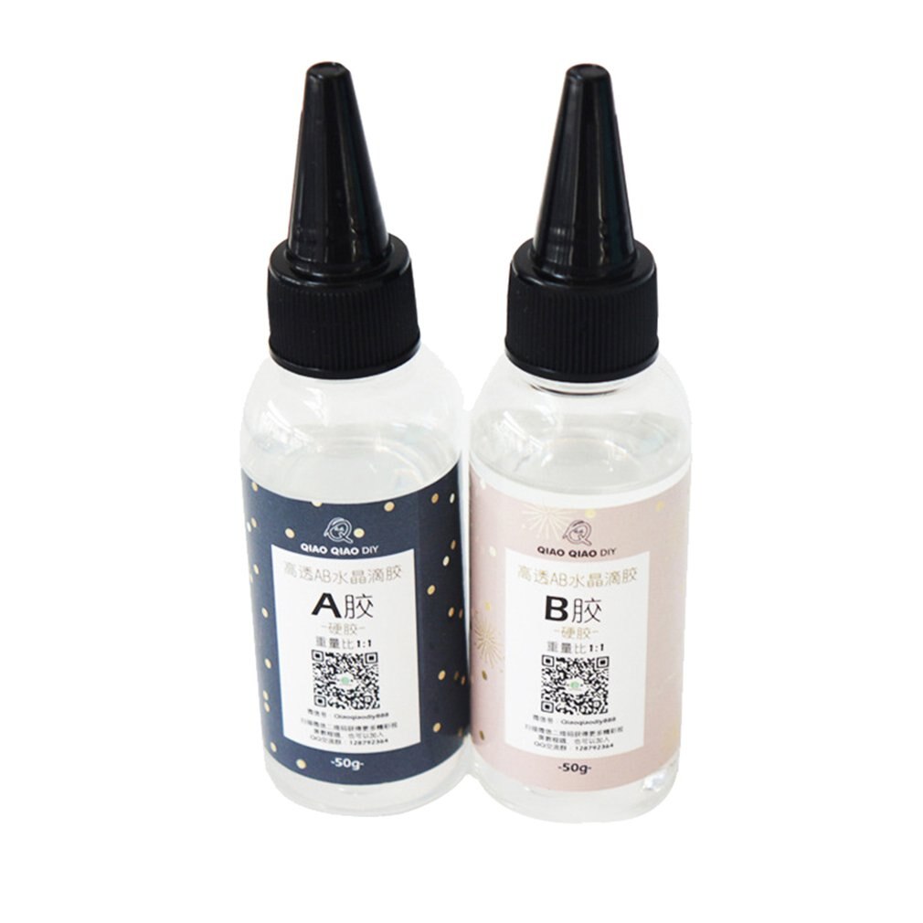 Ultra-transparent Crystal Glue Two Component Epoxy... – Vicedeal