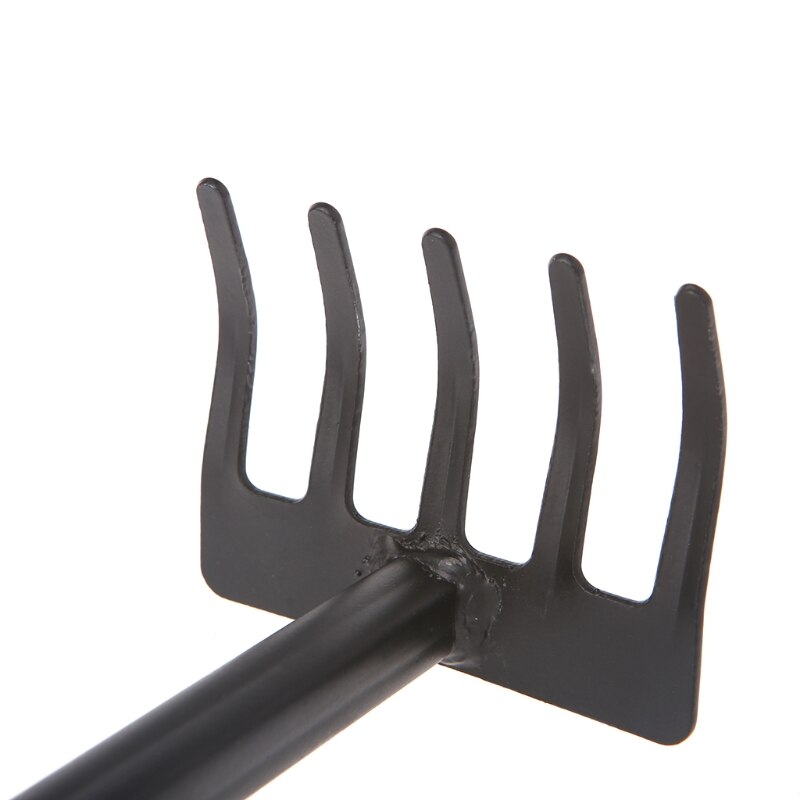 1Pc Portable Digging Tool Mini Steel Rake For Home... – Vicedeal