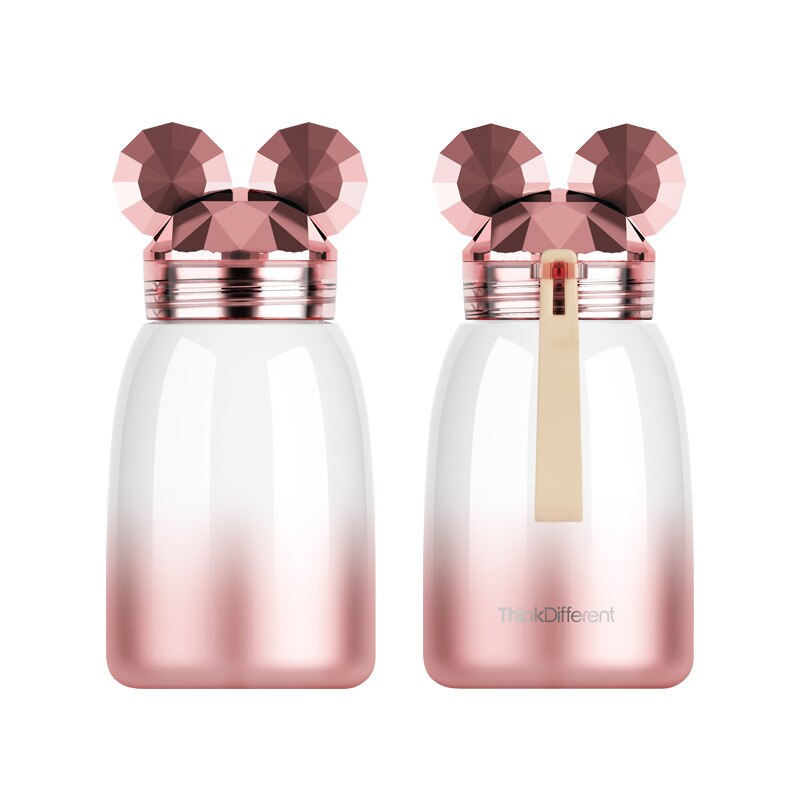 Meisjes Leuke Water Bottl Rvs Koude Cola Fles Dubb... – Vicedeal