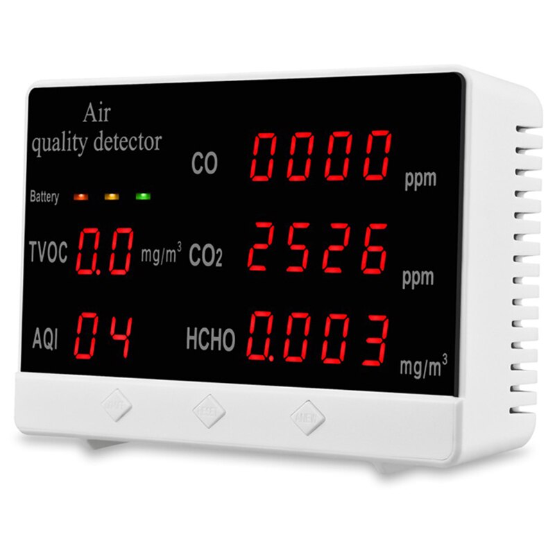 Air Tester CO CO2 TVCO AQI HCHO Tester Home Daily ... – Grandado