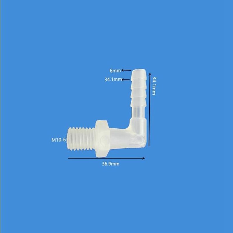 M10 Metric Thread to 6mm Pagoda Barbed Plastic Elb... – Vicedeal