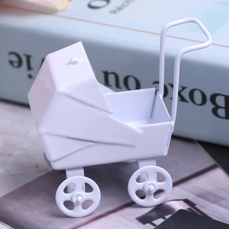 White Baby Stroller Pram Model Kids Toy DIY Miniat... – Grandado