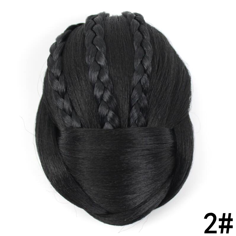 JOY&BEAUTY Black Colors 12cm Long Synthetic Ha... – Grandado