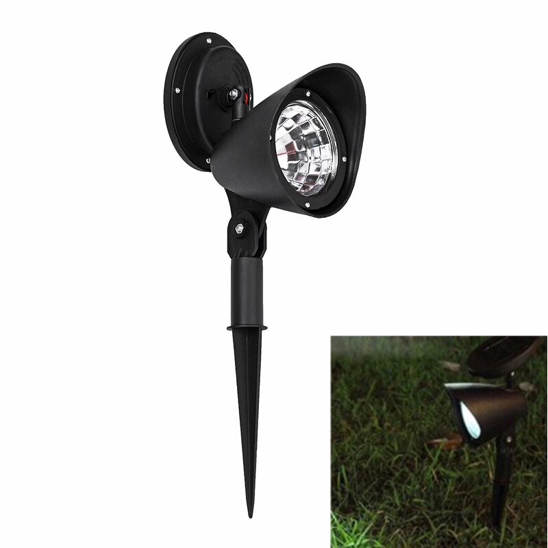 4 LED Solar Spotlight Adjustable Landscape Light S... – Grandado