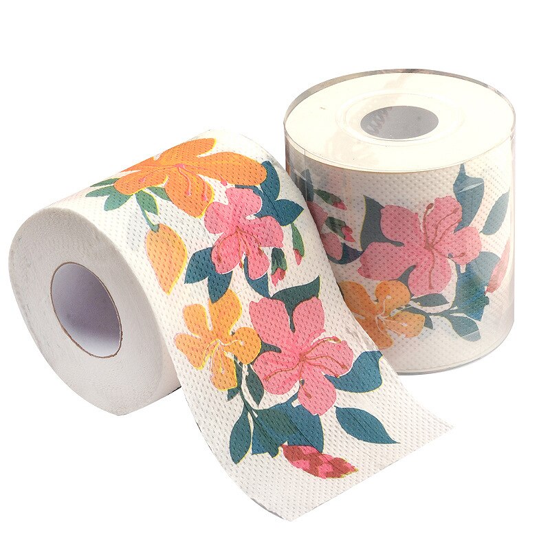 Big Printed Roll Toilet Paper Bulk Rolls Bath Tiss... – Grandado