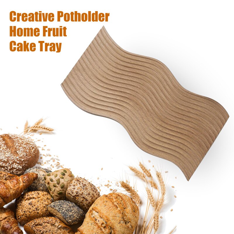 Nordic Style Beech Wooden Chopping Block Bread Des... – Vicedeal