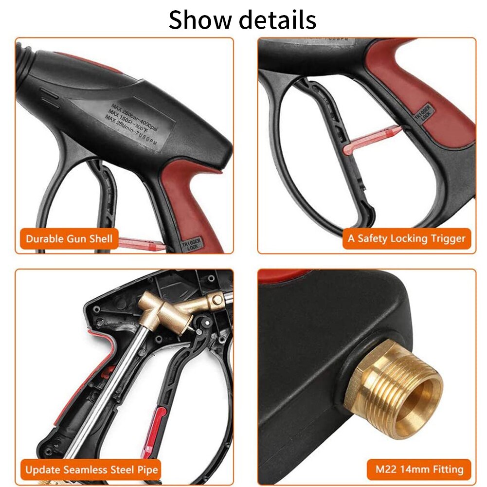 High Pressure Washer Spray 4000PSI Pressure Power ... – Grandado