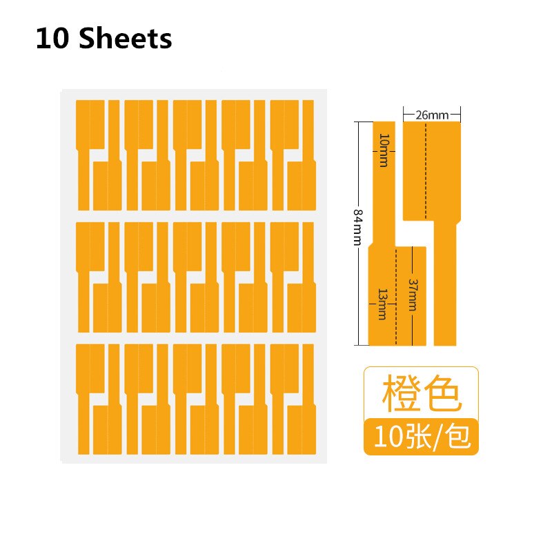 A4 Size 10 Sheets Self-adhesive Waterproof Tear Re... – Grandado