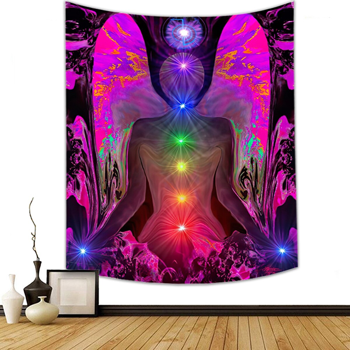 Tapestry Wall Hanging Colorful Print Artistic Oil ... – Grandado