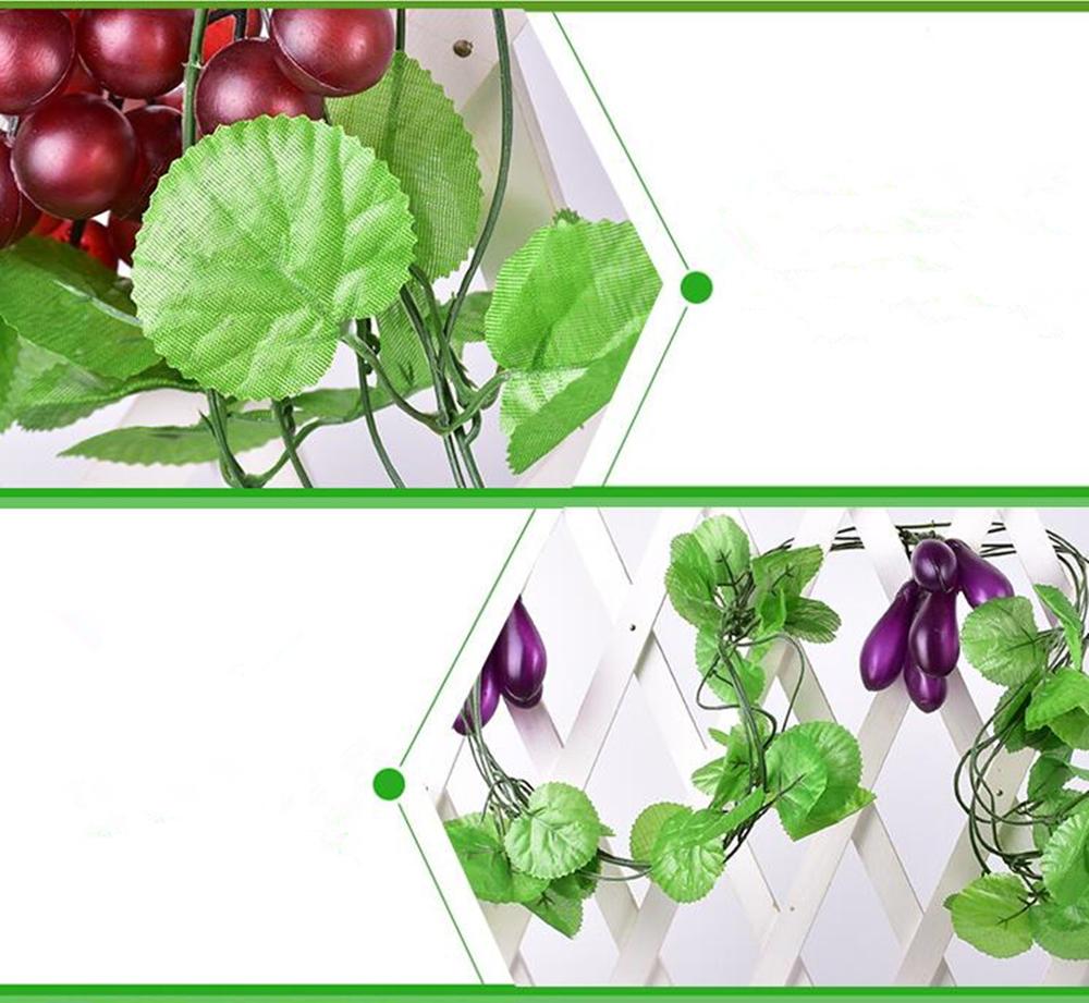 5 Strips Kunstmatige Fruit Plant Rotan Simulatie F... – Grandado