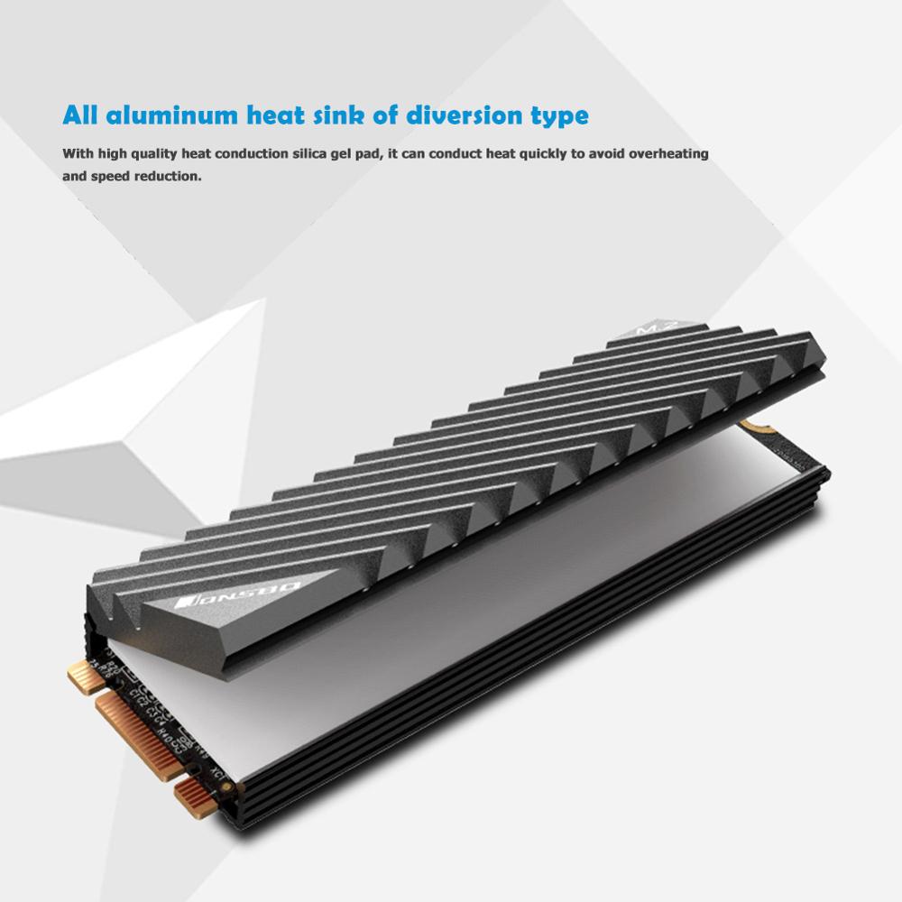 Jonsbo M2-3 SSD NVMe Heat Sink Heatsink M2 2280 SS... – Vicedeal