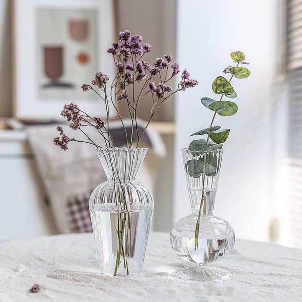 Simple Transparent Glass Vase Versatile Transparen... – Grandado
