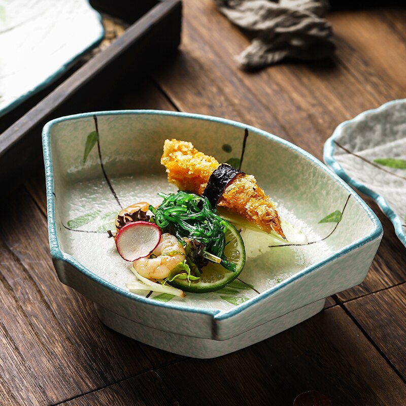 FANCITY special-shaped dinner plate, dinner plate,... – Grandado