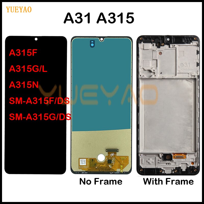 6.4 "novo lcd para samsung galaxy a31 lcd screen d... – Grandado