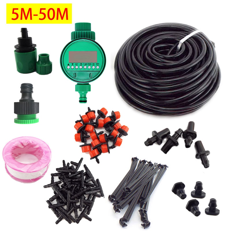 5-50m Automatic Watering System Digital Garden Spr... – Vicedeal