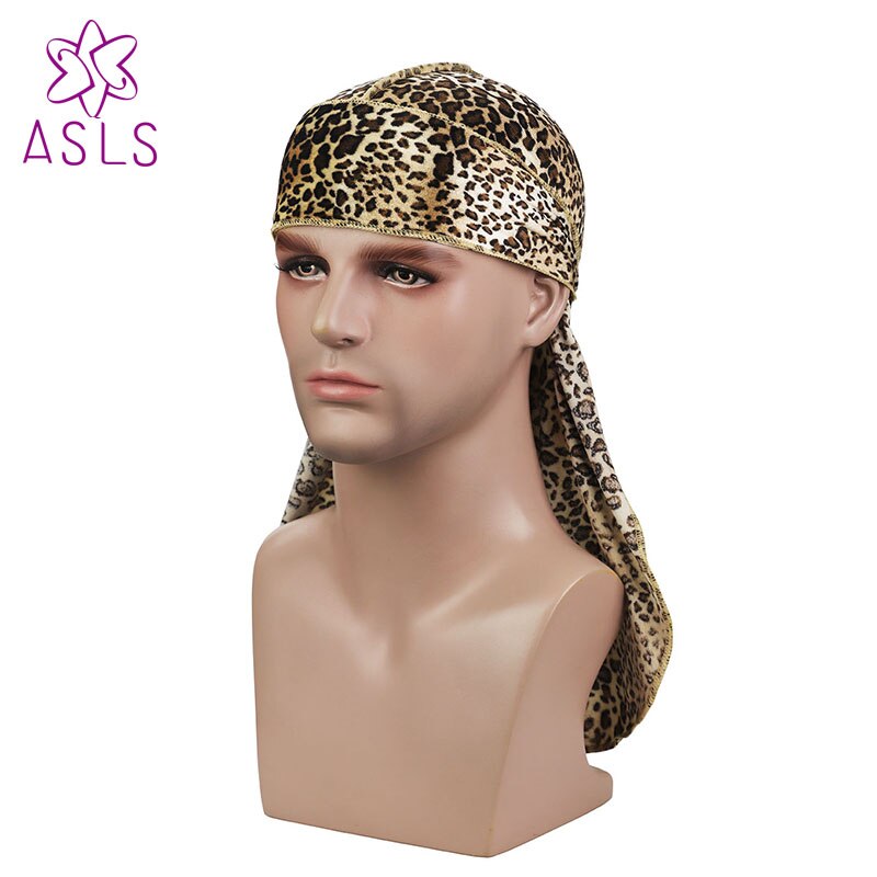Premium Leopard print velvet Durag 360, 540,720 Wa... – Grandado