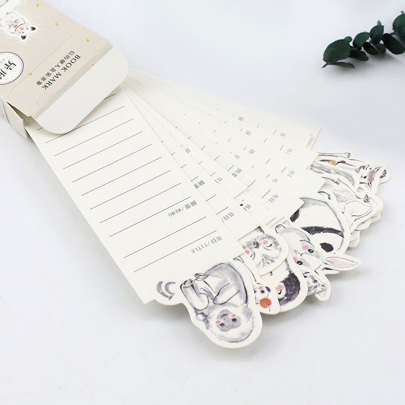 30 pcs/box "zoo for a walk" cute animal paper book... – Grandado