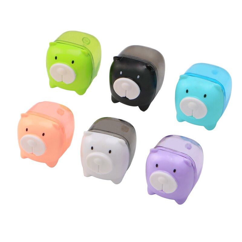 1pc Cute Mini Pig Pencil Sharpener Animal Statione... – Vicedeal