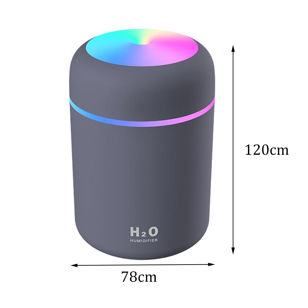 White Mini USB Air Humidifier Aroma Diffuser With ... – Grandado