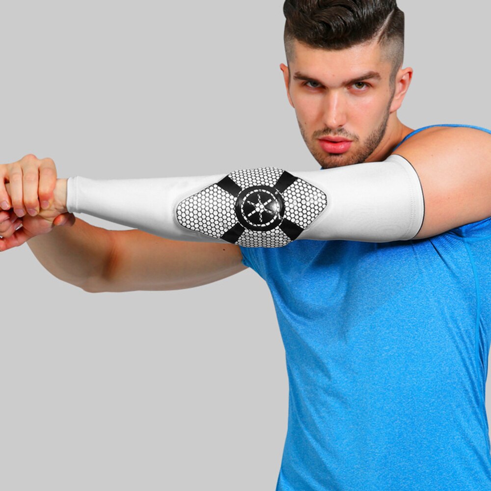 1Pc Arm Sleeve Basketball Football Elbow Support C... – Grandado
