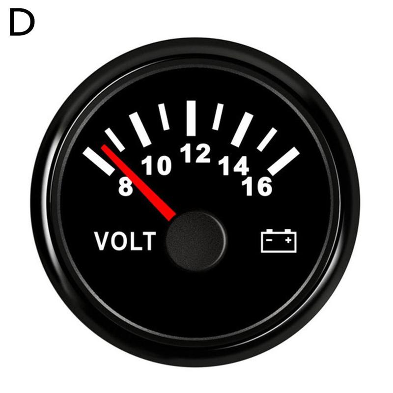 52 Mm Marine Voltmeter Volt Meter Gauge 8-16 Volt ... – Vicedeal