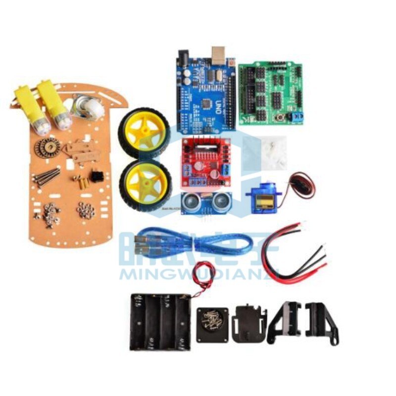 Smart Car Kit 4/2WD/Tracing Auto/Diy Kit/Uno Devel... – Grandado