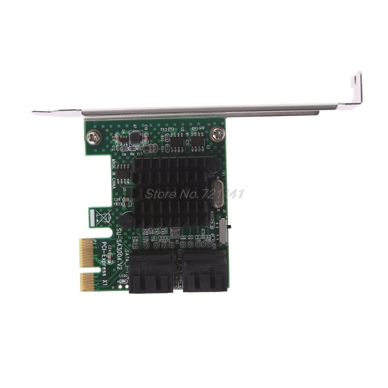 Pci-E Pci Express 1x Naar 4-Port Sata 3.0 Iii 6G C... – Vicedeal
