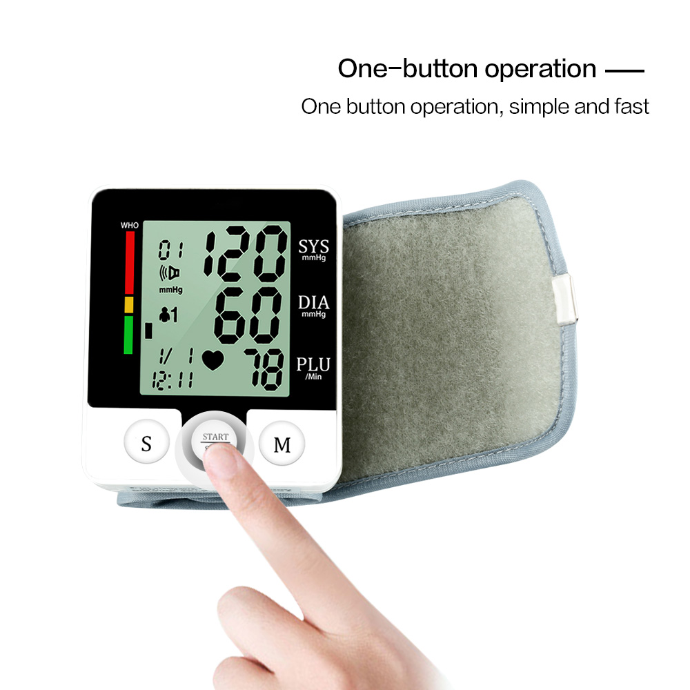 Health Care Automatic Wrist Blood Pressure Monitor... – Grandado
