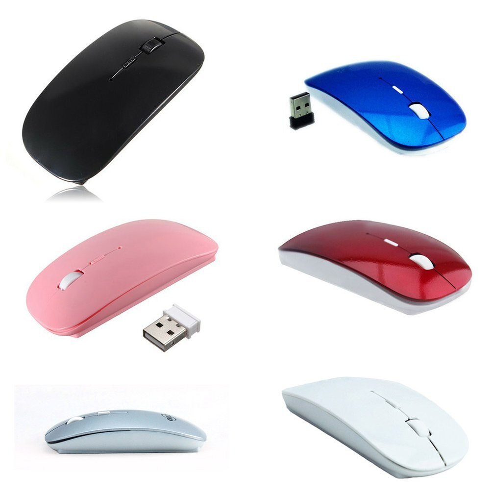 Wireless Mouse Wireless Connection 2.4GHz Candy Co... – Grandado