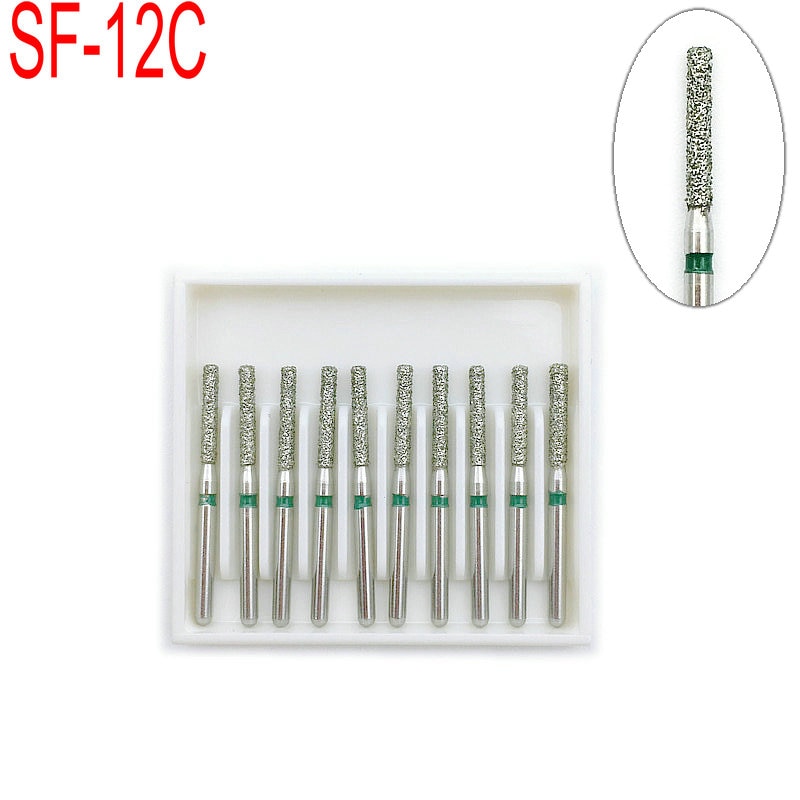 10pcs/box Dental Diamond Burs Drill Polishing Smoo... – Grandado
