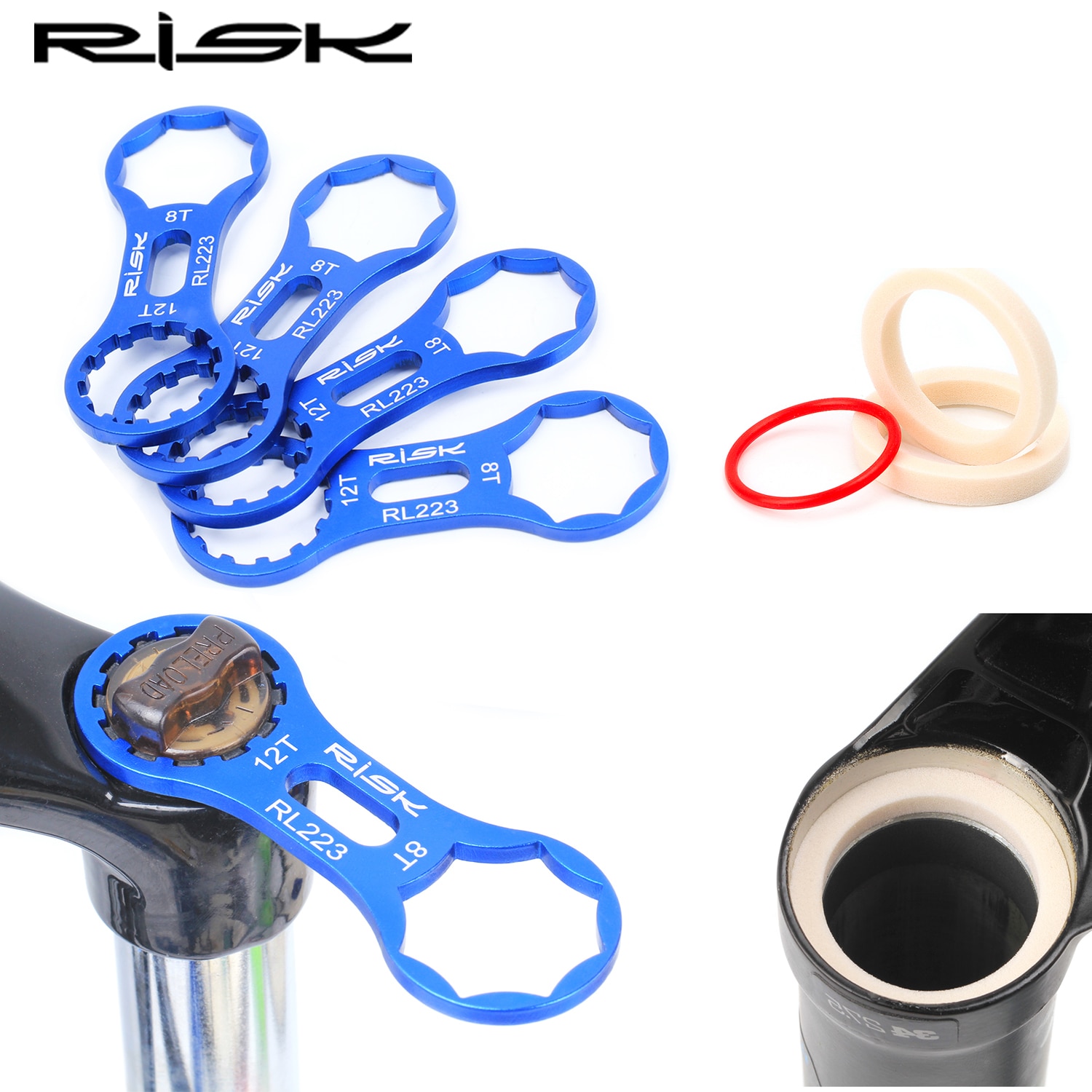 RISK Bike Fork Cap Removal Tool Suspension Fork Re... – Vicedeal