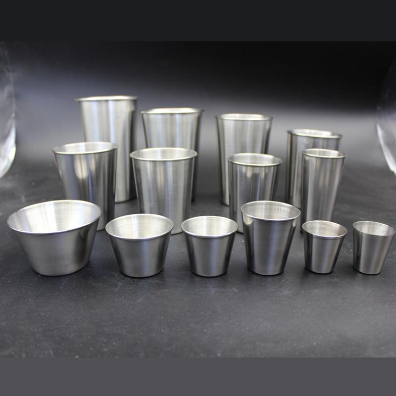 12 Pcs Liquor Cup Rvs Shot Cups Draagbare Drinken ... – Grandado