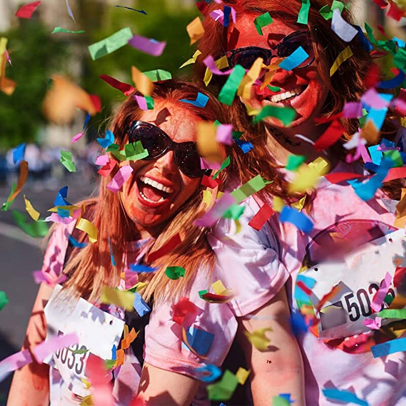 Confeti Papel Multicolor Tissue Confetti-Biodegrad... – Grandado