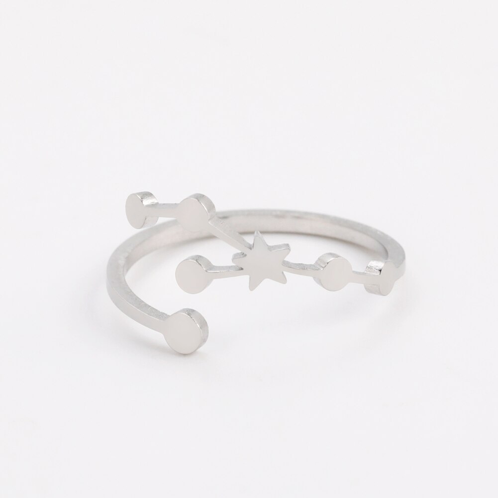 COOLTIME 12 Constellation Women's Ring Stainless S... – Vicedeal