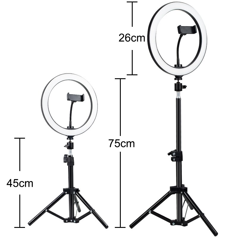 Photography Makeup Lamp Mirror LED Selfie Light Di... – Grandado